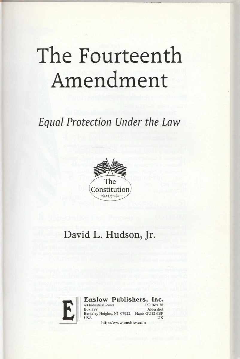 Equal Protection Of The Law