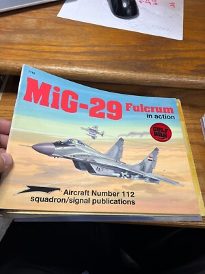 Squadron/Signal Aircraft in Action #112 MIG-29 FULCRUM reference book | eBay