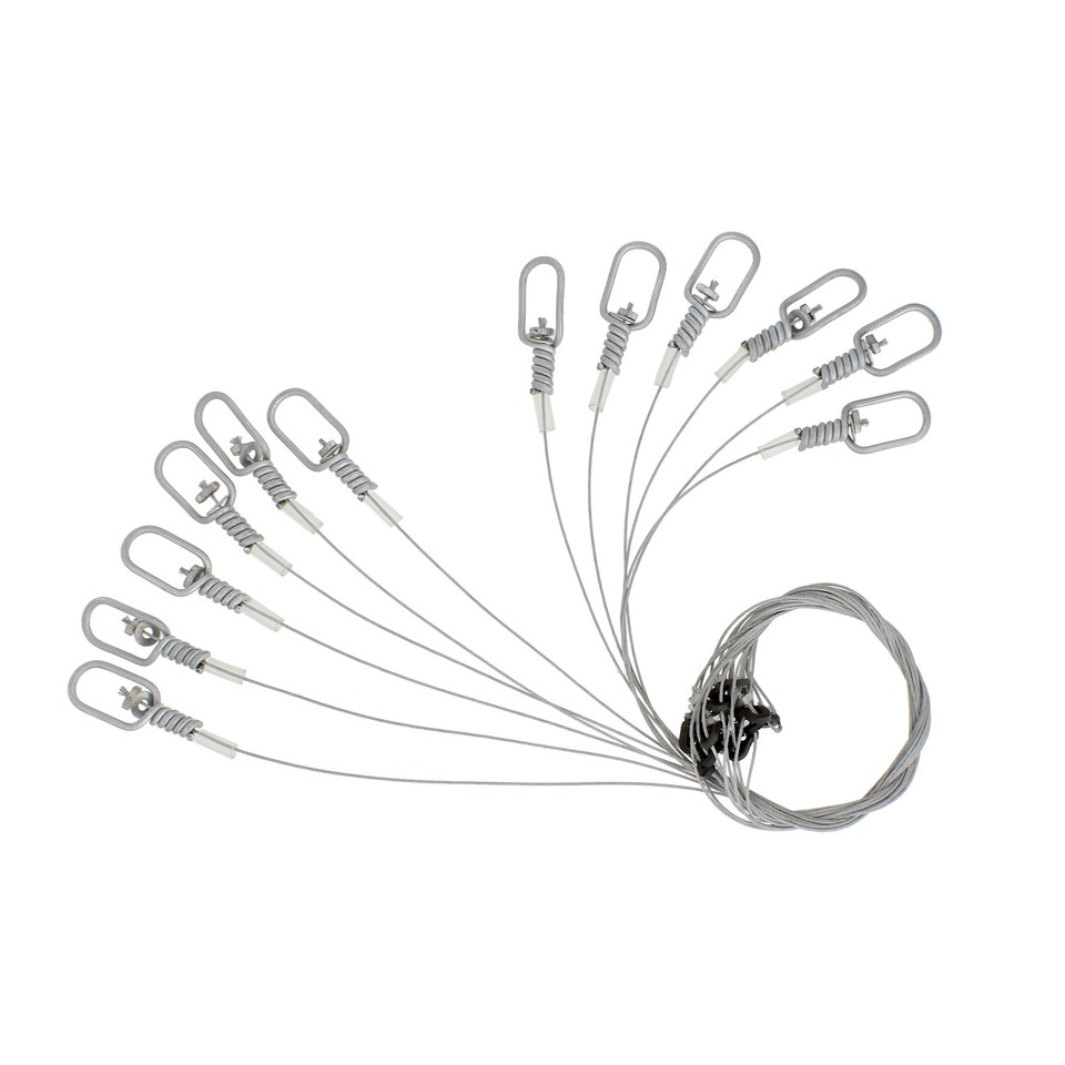 Mink & Rabbit Snare Wire Snare Trap 12pk – Rabbit Snare Traps – Small ...