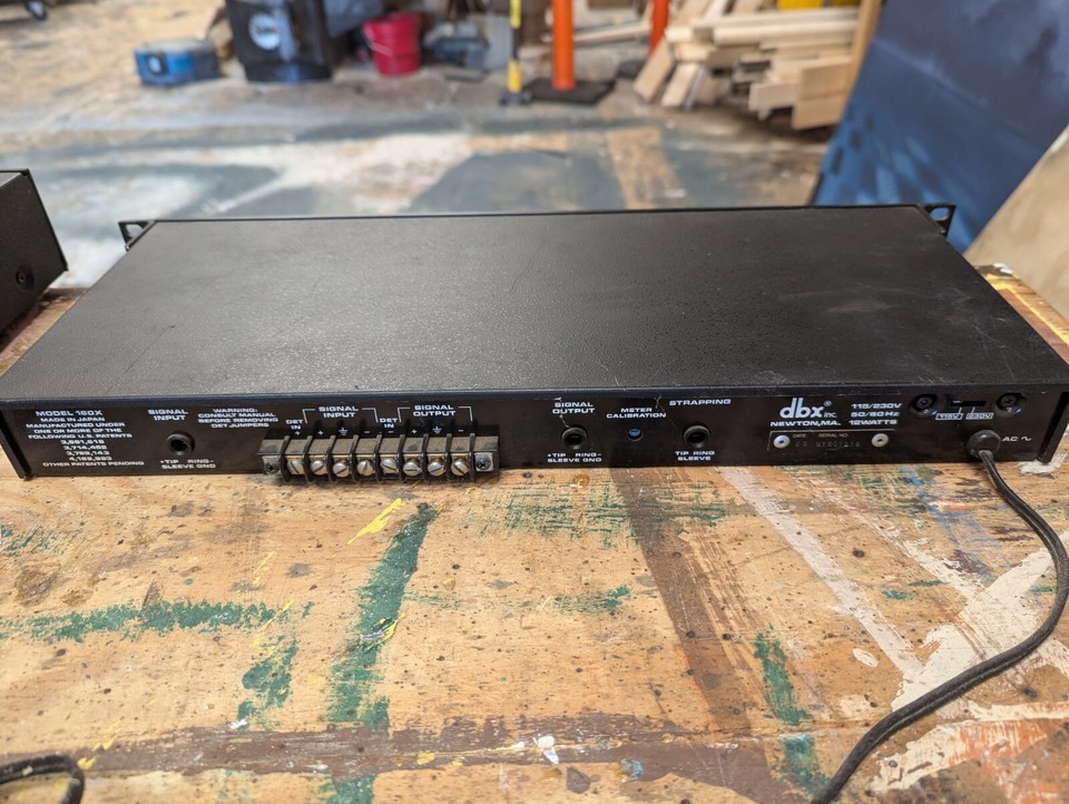 dbx 160X Professional Compressor Limiter Signal Processor | eBay