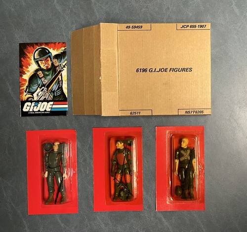 1982 GI JOE Asst. 6196 Catalog Box Set Grunt, Flash, Rock ‘N Roll mail ...
