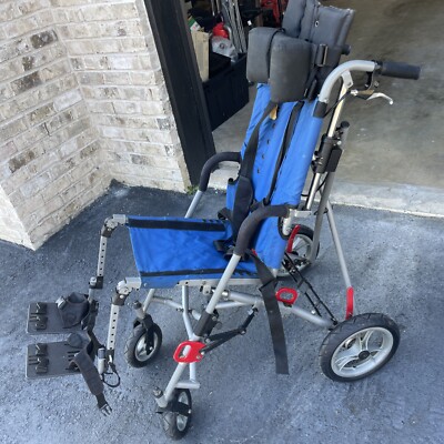 Convaid Safaris Cruiser 14" Folding Wheelchair Adjustable Stroller ...