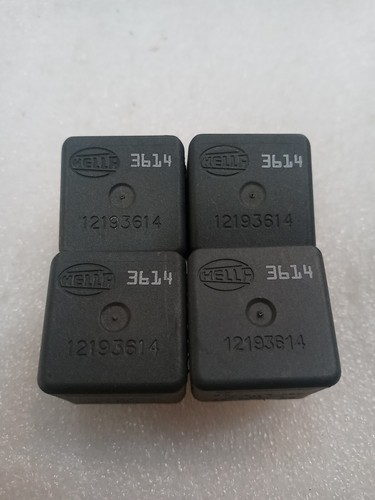 LOT OF 4 GM HELLA 4 Pin Relay OEM 12193614 USED **3614** | eBay