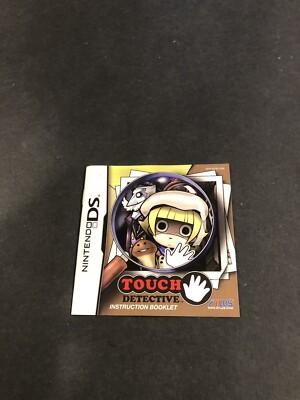 nintendo ds touch detective manual | eBay