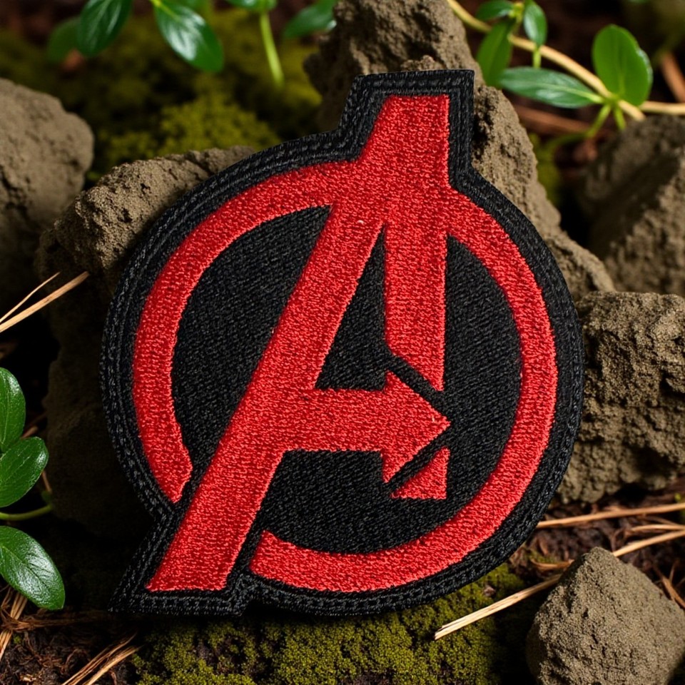 Avenger Logo Embroidery Patch Multi Colors 3.02" X 3.38" | eBay