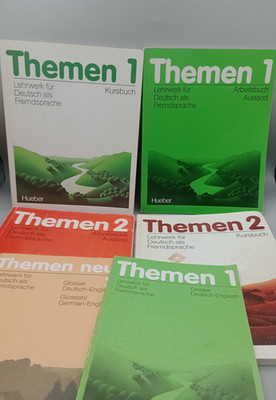 Themen Learning German for Beginners Bundle x 6 Textbooks (4) & 2 ...
