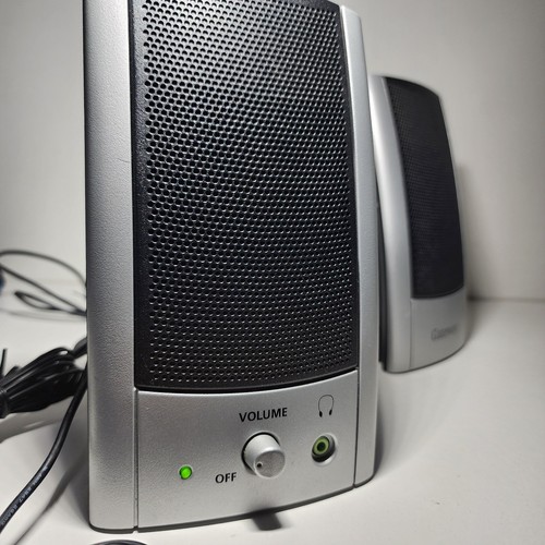 Gateway G-MAX 2000 Computer Speaker Set + AC Power Cord Diamond Audio ...