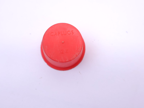 Tapered Plastic Caplugs Cap Plug Size 12X Red Quantity of 50 NOS | eBay