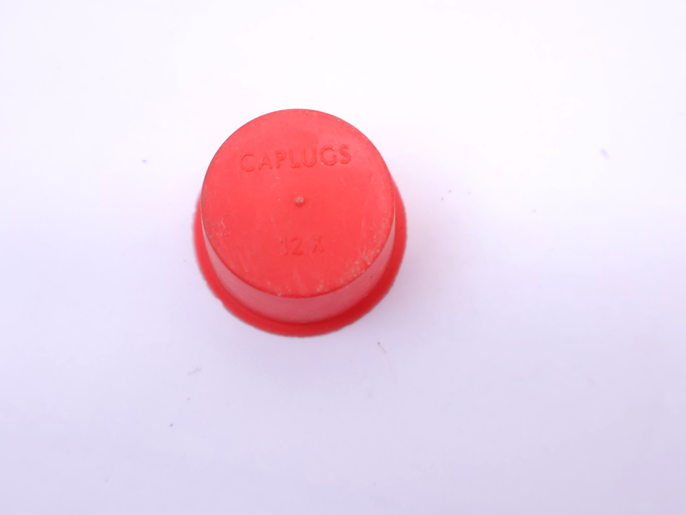 Tapered Plastic Caplugs Cap Plug Size 12X Red Quantity of 50 NOS | eBay