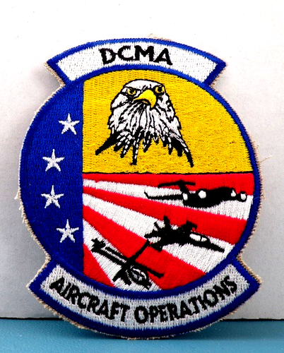 MILITARY EMBROIDERED PATCH - DCMA AIRCRAFT OPERATIONS 3x4" | eBay