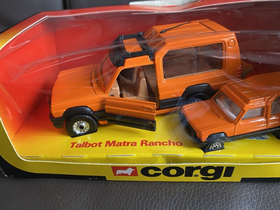 Vintage 1981 CORGI 1355 Talbot Matra Rancho Little & Large Mettoy Rare ...