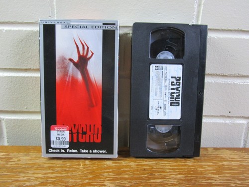 Psycho (VHS, 2000, Special Edition) Horror Thriller Vince Vaughn Rated ...