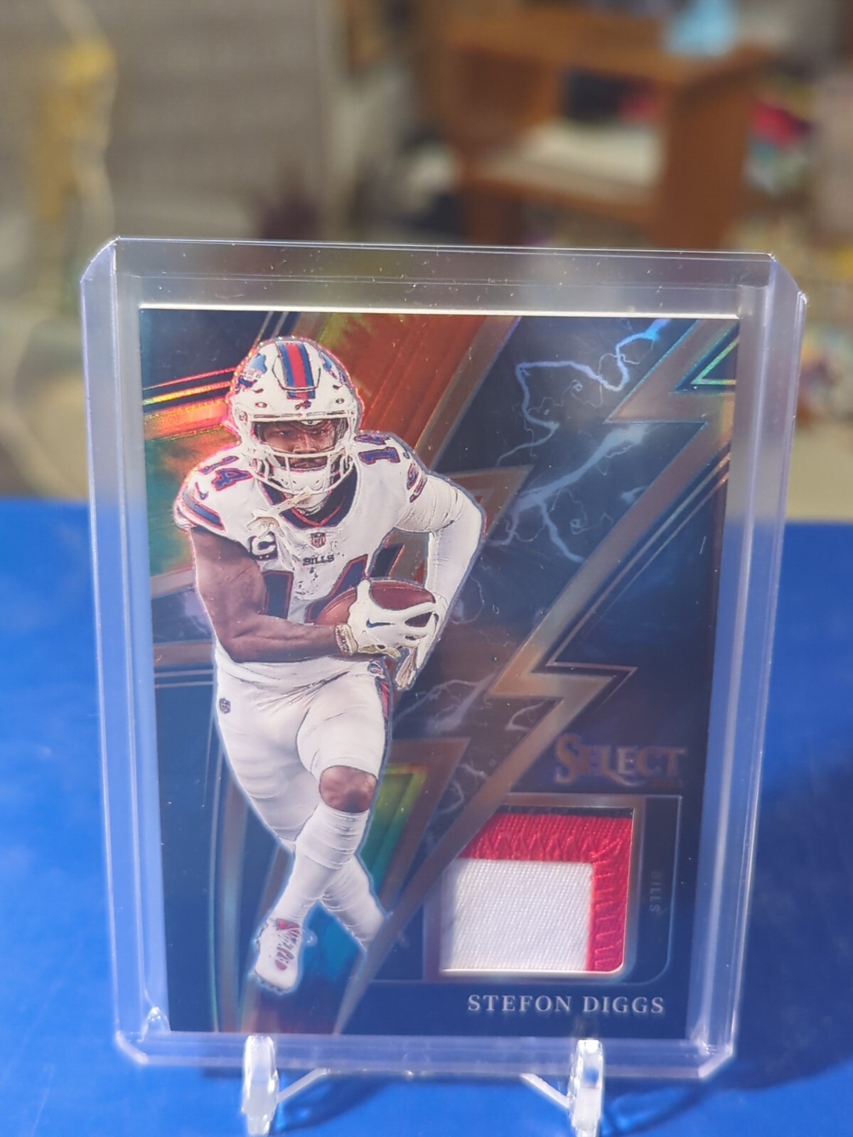 2022 Select Sparks Tie-Dye Prizm Stefon Diggs PATCH /25 #SP-13 | eBay