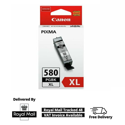Original Canon PGI-580XL PGBK BK Ink Cartridge for Pixma TR7550 TS9150 ...