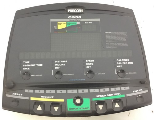 Precor C956-ND Ver. 3 (KE) Treadmill Display Console Assembly 44394-501 ...