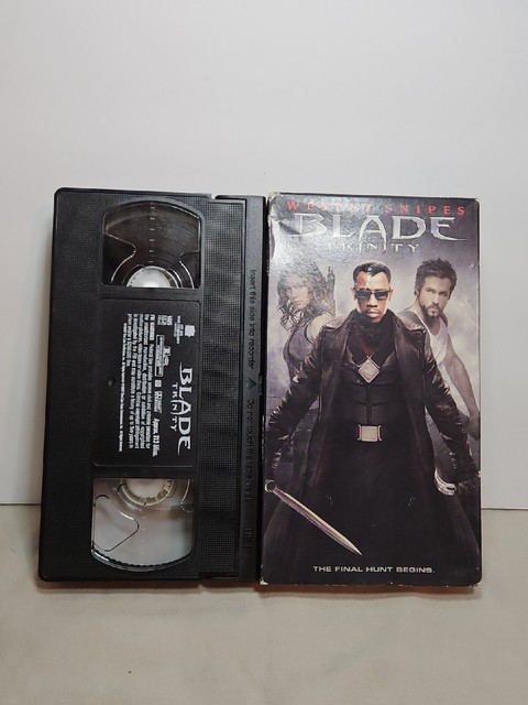Blade: Trinity (VHS, 2005) for sale online | eBay