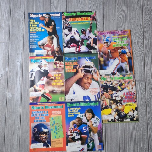 Sports Illustrated Magazine 1986 Lot Of 8 | eBay