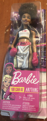 Barbie You Can Be Anything: BOXER 11" Doll with Gloves 2019 Mattel | eBay