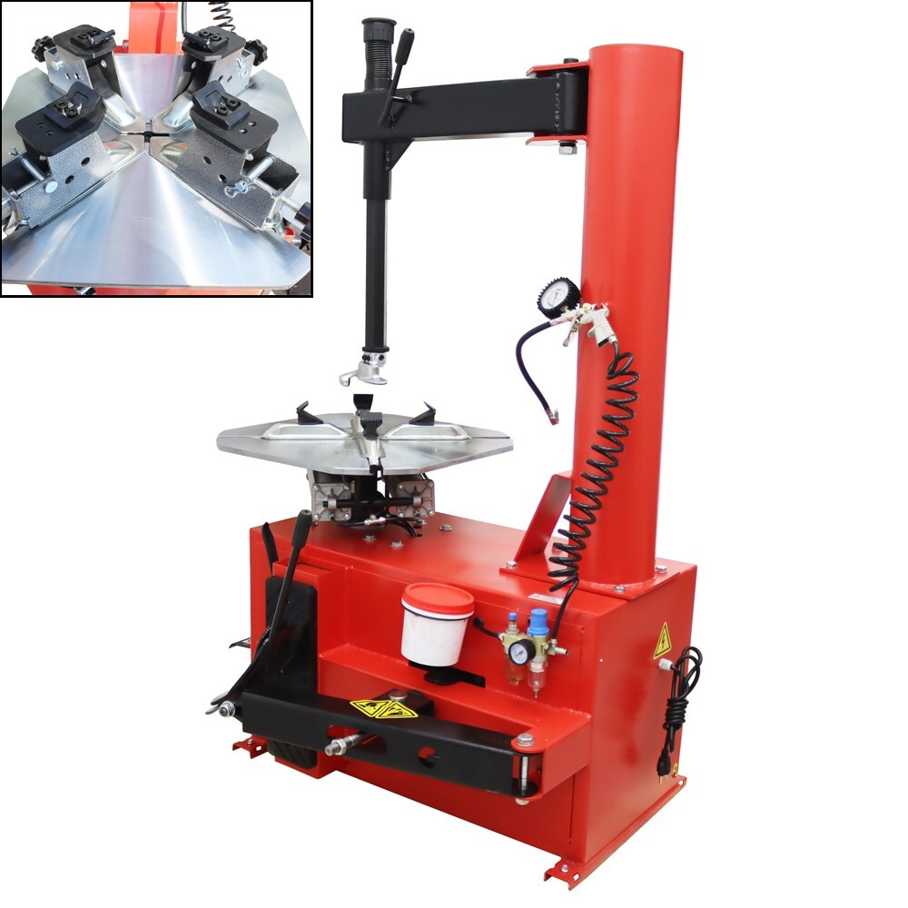 24" Tire Changer Grilled Tire Machine Motorcycle Tire Run-flat Tire ...