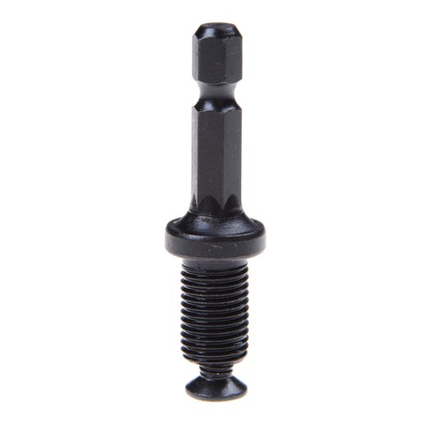 1/4"Hex Shank Adapter Male Thread Screw Drill Chuck 6mm,10mm,13mm 3/8 ...