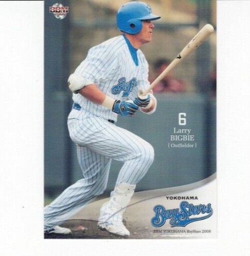 Larry Bigbie, BAL-COL-STL-Yokohama BayStars, BBM Card #YB60 (2008) | eBay