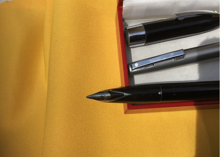 Sheaffer Imperial White dot fountain pen & Ballpoint pen- Mint | eBay