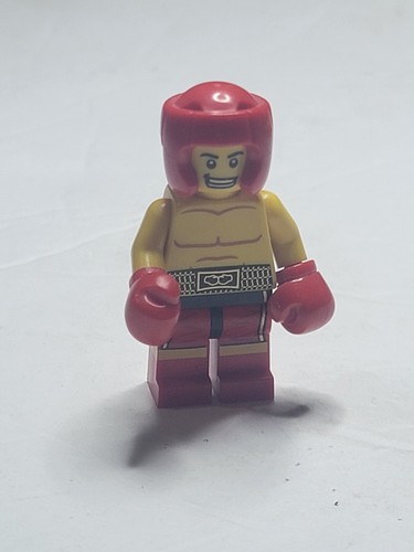 Lego Series 5 Collectible BOXER Minifigure 2011 #8805-13 Reversible ...