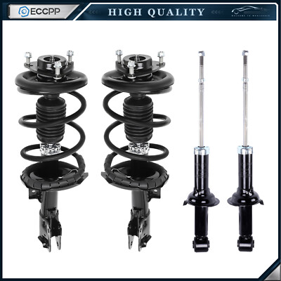 For 2008-2011 Mitsubishi Lancer Complete Struts Spring and Rear Shocks ...