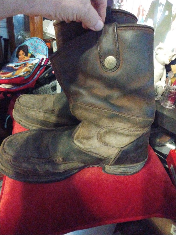 Georgia Boots Athens Pull On Waterproof Work Boots Brown G4603 Mens ...