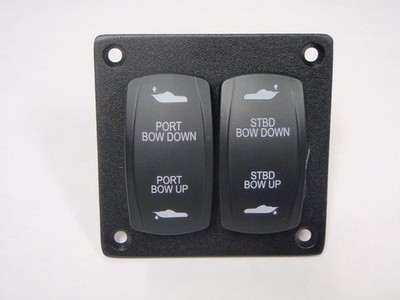 TRIMTABS SWITCH FITS BOAT LEVELER INSTA TRIM PSC21BK EV2LE TRIM TAB ...