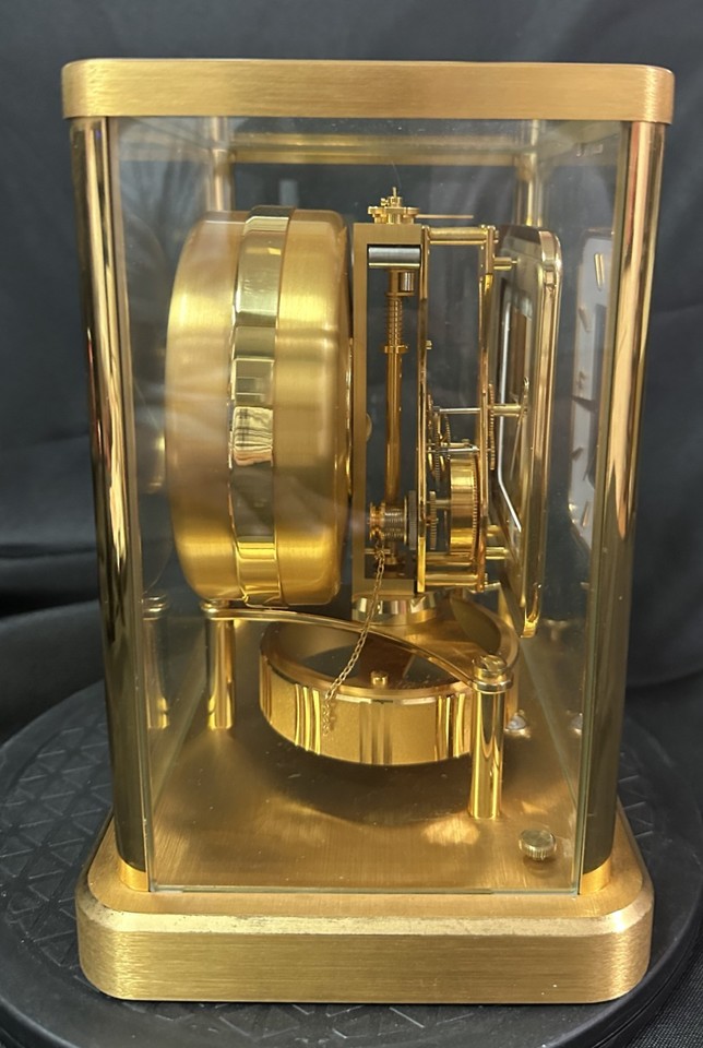 Atmos 540 Clock Jaeger-LeCoultre Square Face Late 1980s-Early 1990s ...