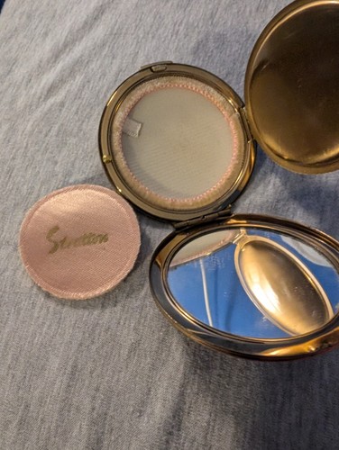 Vintage Metal Stratton Compact/ Mirror Pre Owned | eBay