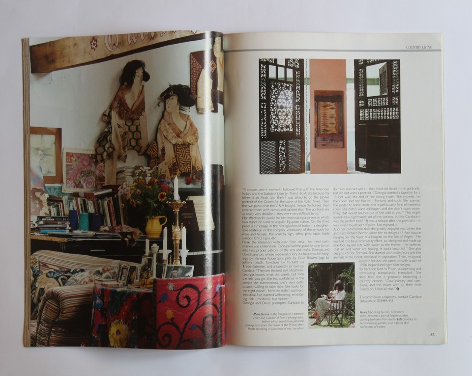 Vintage Country Living Magazine - Feb 1990 | eBay UK