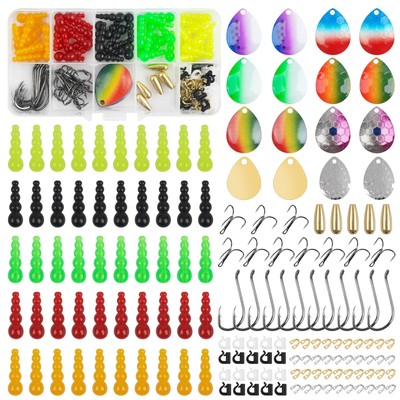 Fishing Lure Making Kit Walleye Rig Making Kit,151pcs Lure Making ...