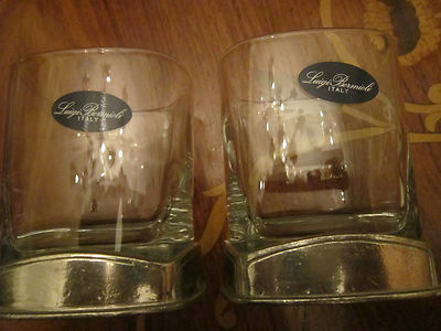 Art Deco Brescia Peltro Crystal Pewter-Etain Coctail glass/tumbler ...