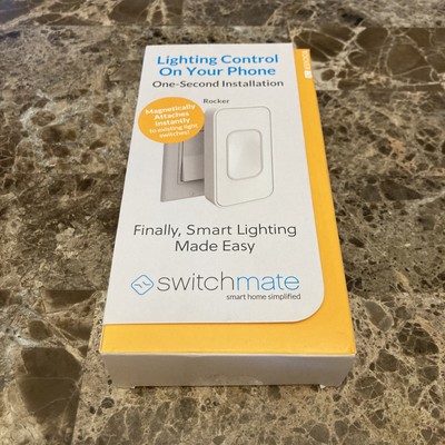 Switchmate RSM001W Snap-On Instant Smart Light Switch 858299006131| eBay