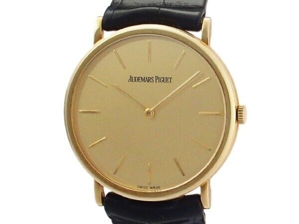 Audemars Piguet Extra Flat Gold Men's Watch - 14791BA.A002 BA4791/002 ...