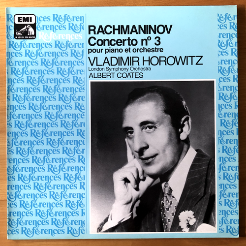 HOROWITZ/COATES Concerto N°3 Piano & Orch. RACHMANINOV LP Emi ...