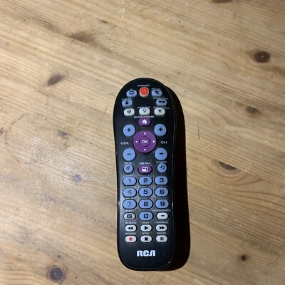 RCA Platinum Pro Universal Remote Streaming 4 Devices Model RCR414BHE ...