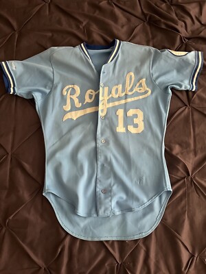 RARE ROOKIE David Cone 1987 Kansas City Royals Team Issued Jersey ...