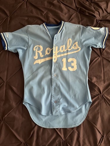 RARE ROOKIE David Cone 1987 Kansas City Royals Team Issued Jersey ...