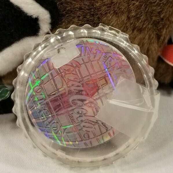 Badgey Badger Czech Republic Flag Coca Cola Coke Bottle Beanbag Toy 5up ...