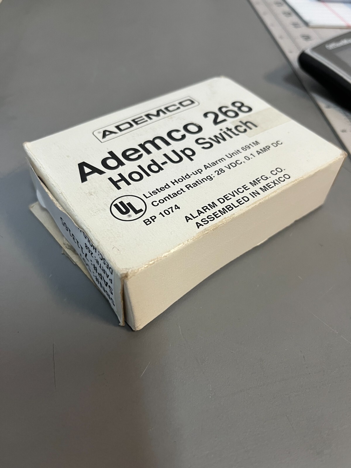 Ademco 268 Hold-Up Switch | eBay