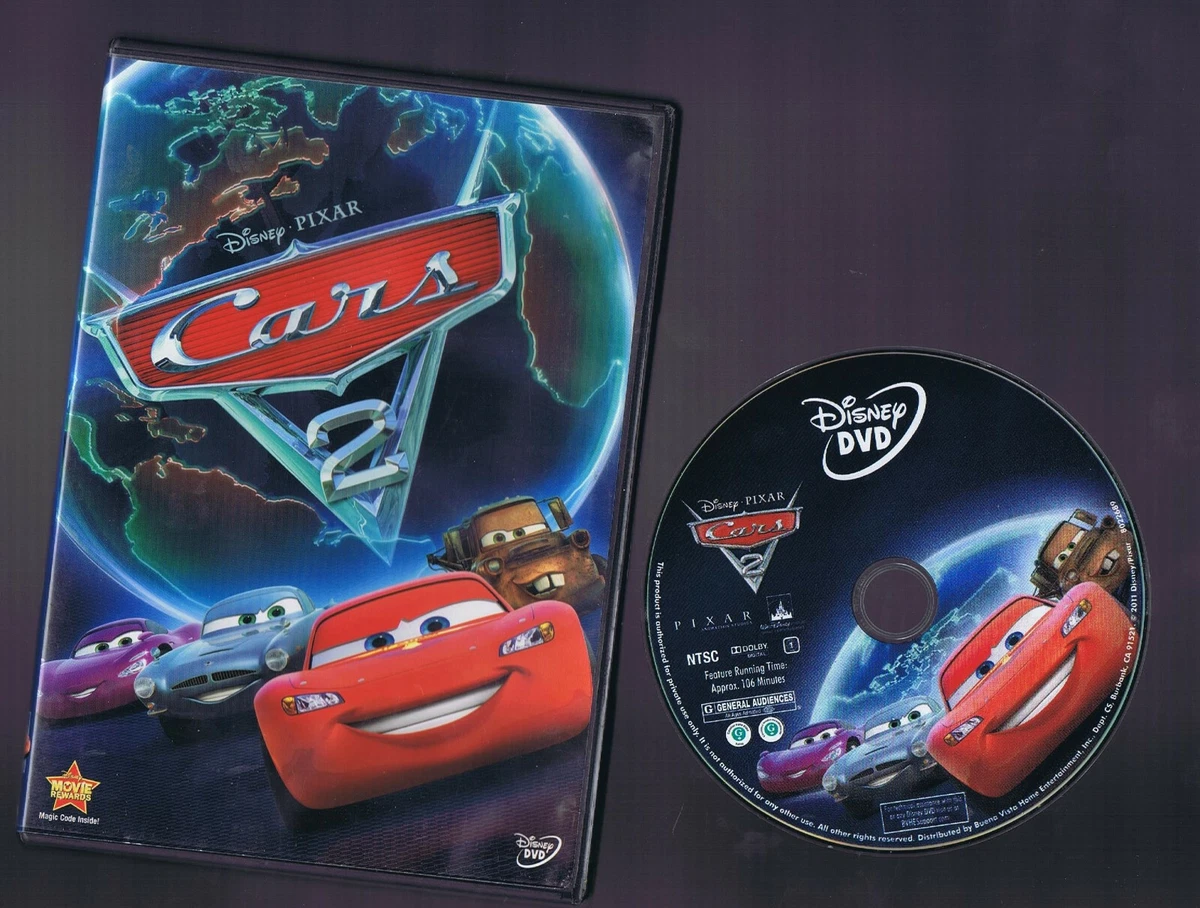Cars 2 Dvd Cover