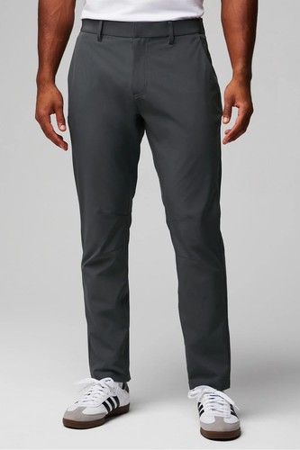 Fabletics Golf Pants Mens Large Onyx Gray The Only Pant Classic Fit ...