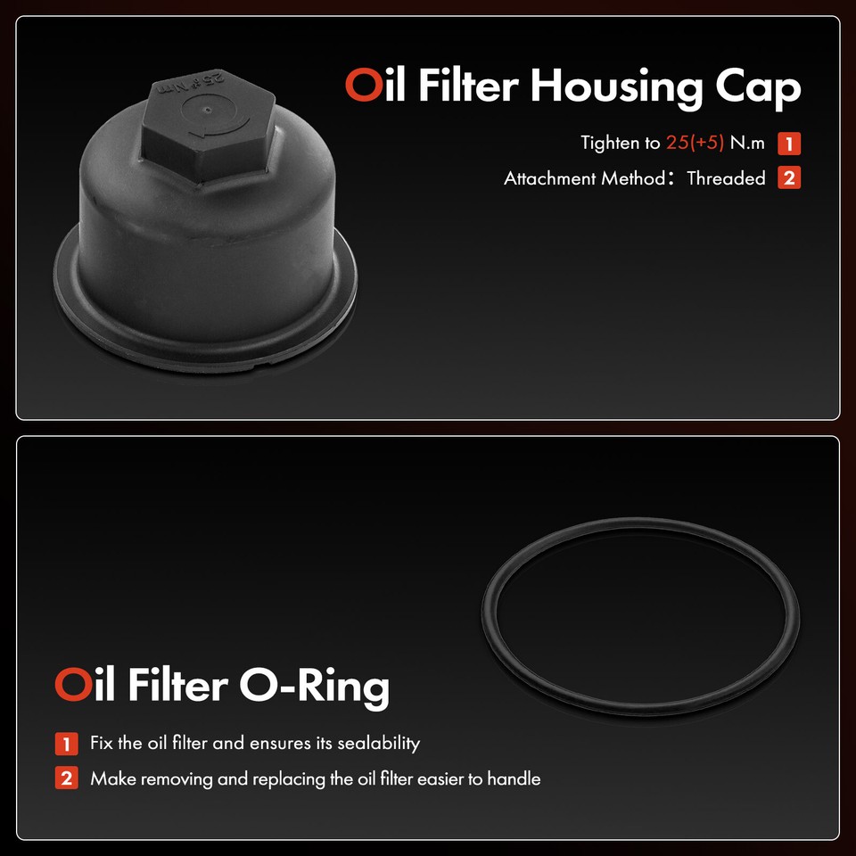 Engine Cooler Oil Filter Housing for BMW 340i 440i 540i xDrive 740i ...