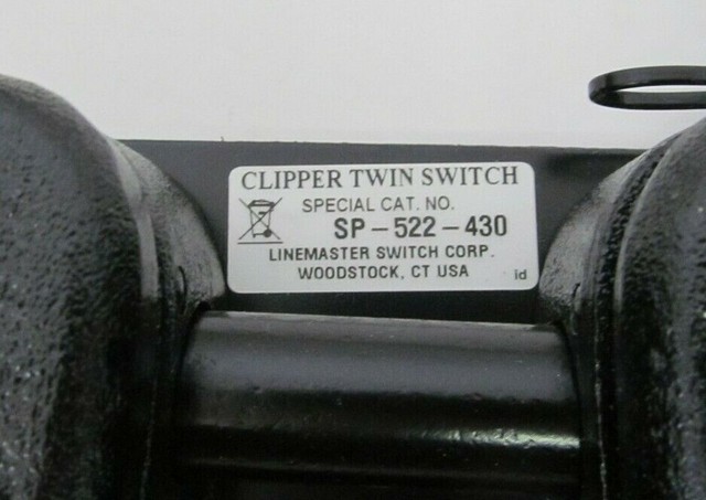 LINEMASTER Dual Clipper Twin Foot Pedal Switch Sp-522-430 for MCC 7500 ...