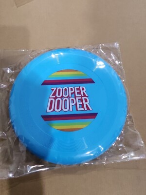 Zooper Dooper frisbee blue - brand new | eBay