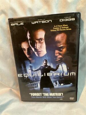 Equilibrium (DVD, 2003). Christian Bale, Emily Watson, Taye Diggs 786936181081| eBay