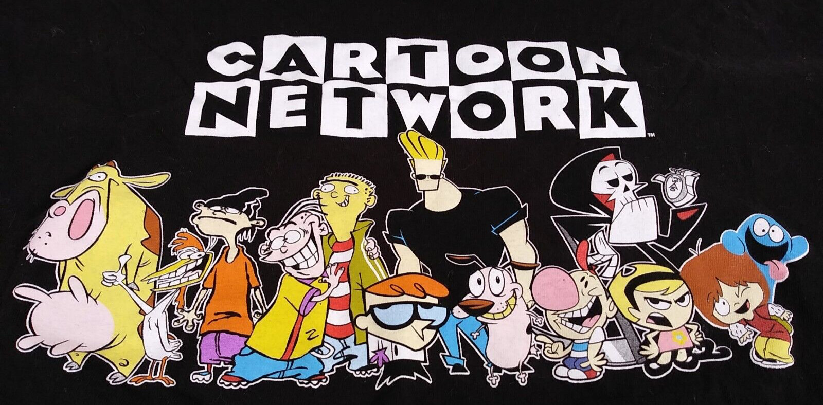 Cartoon Network Top Womens XXL Black Cartoon Network … - Gem